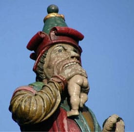 The Baby Eating Statue of Bern - Weird But True News