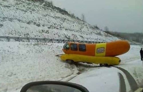 Wienermobile Crashes In Northern Pennsylvania - Weird But True News